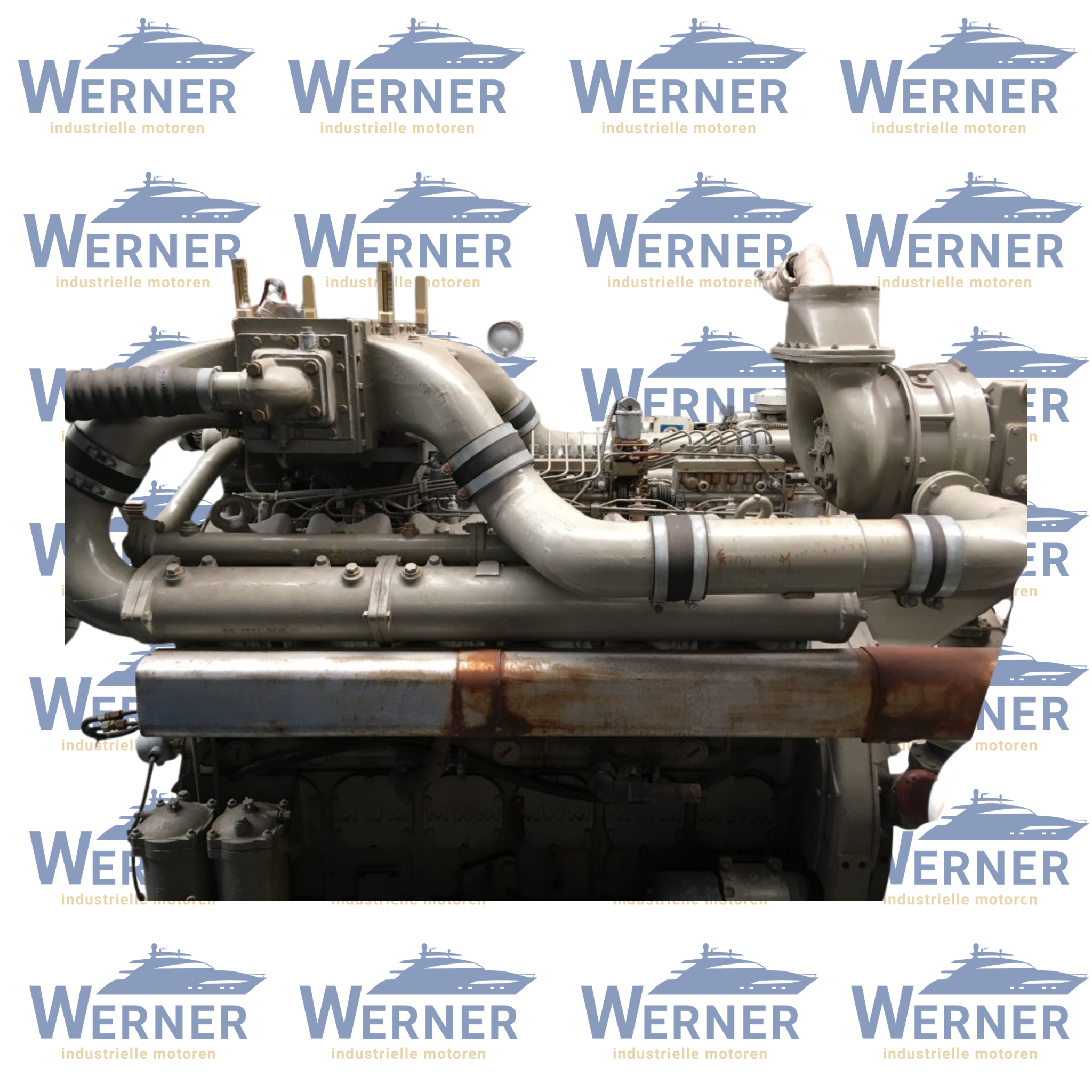 MWM TBRHS 518-V12 Aggregatmotoen | Genset engine – Werner Motoren DE